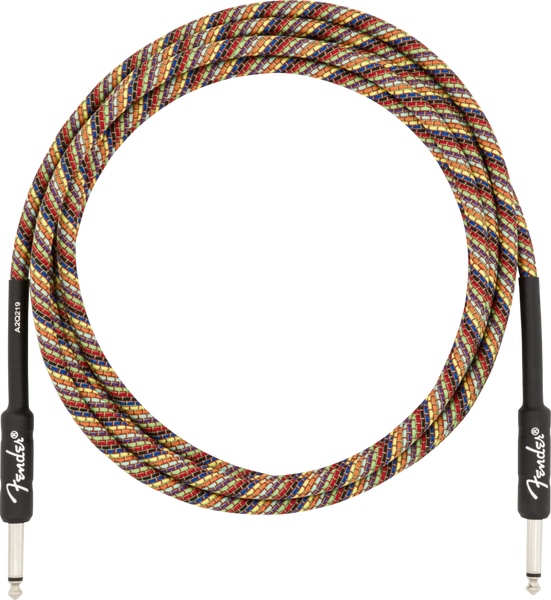 Fender Festival 10’ Instrument Cable - Rainbow – Reid Music Limited