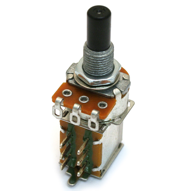 Fender 500K Push / Pull Jazz Bass Solid Shaft Potentiometer – Reid ...